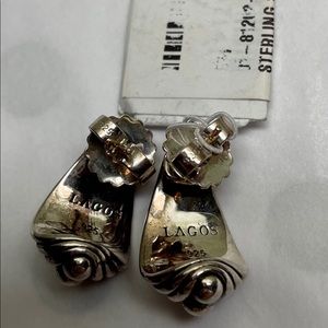 LAGOS | Jewelry | Authentic Lagos Silver Caviar Earrings | Poshmark